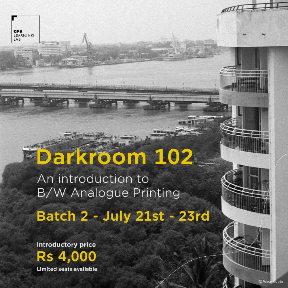 Darkroom 101 & 102 - An Introduction to the B&W Film Darkroom | CPB ...